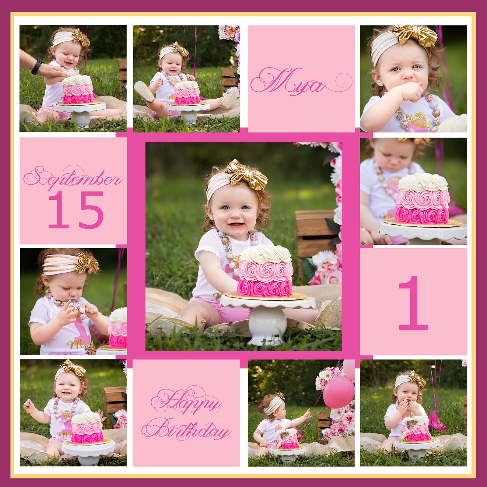 Cake Smash | Little Leapling Photography - littleleapling.com